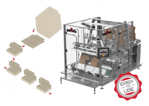 High-Speed Carton Former and Case Erector Machines